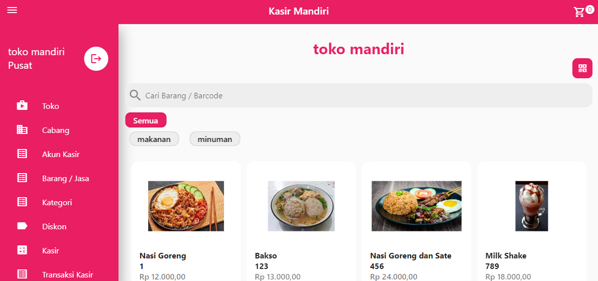 Kasir Mandiri - Aplikasi Kasir dan PPOB